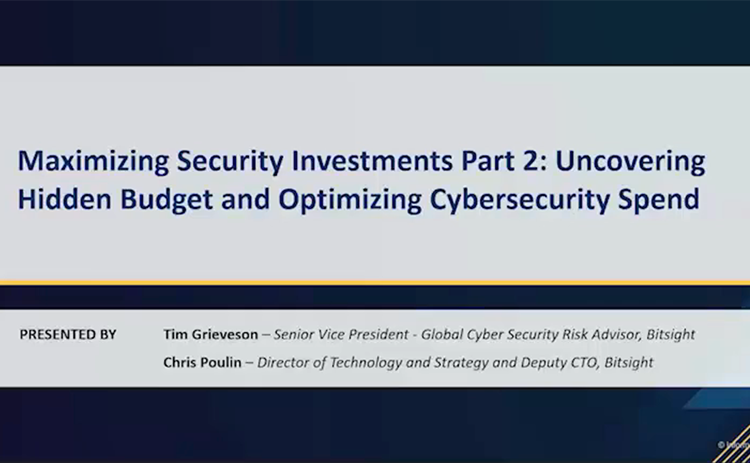 Maximizing Security Investments Part 2: Uncovering Hidden Budget and Optimizing Cybersecurity ...
